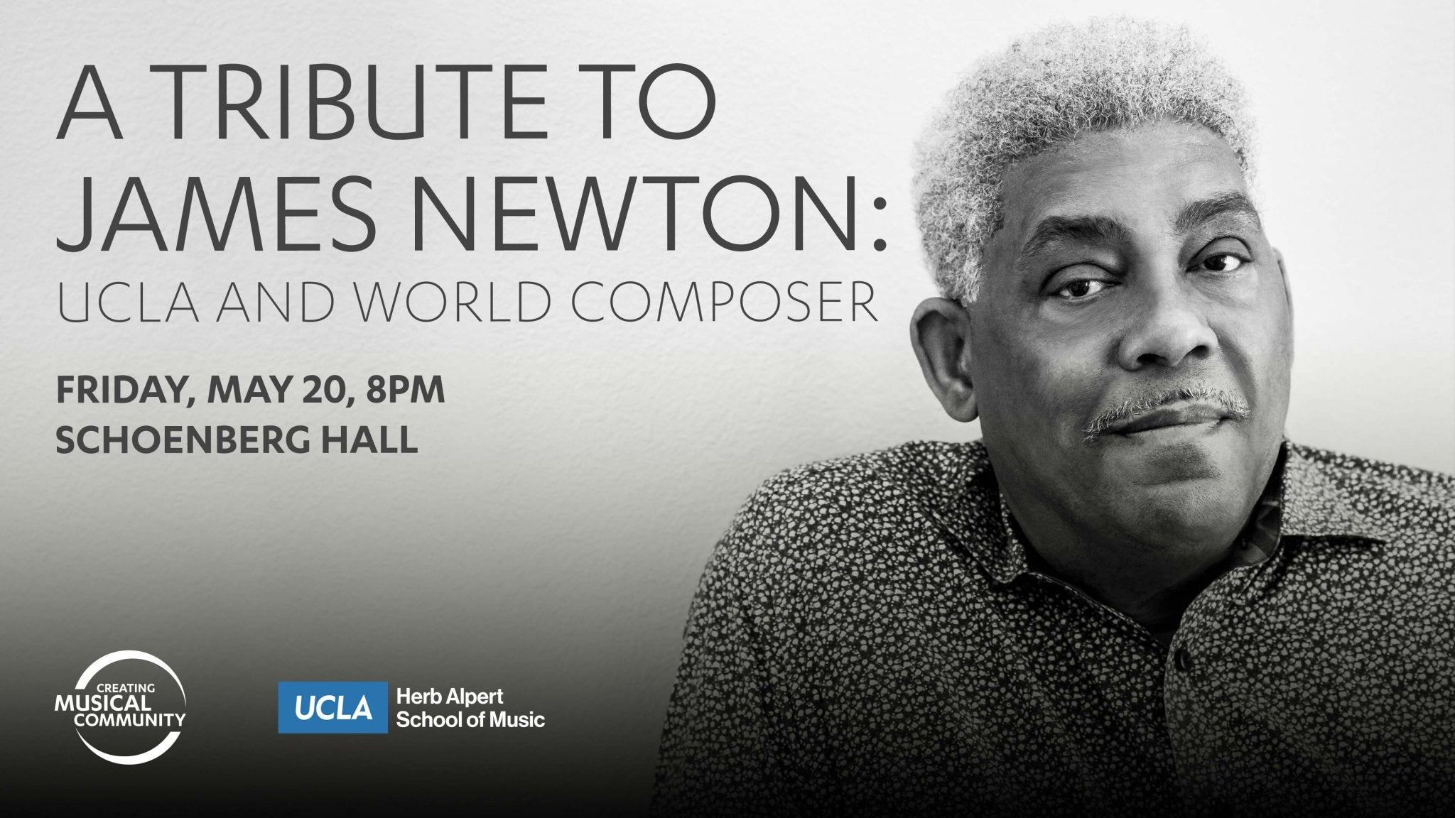 A Tribute to James Newton - The UCLA Herb Alpert School of Music