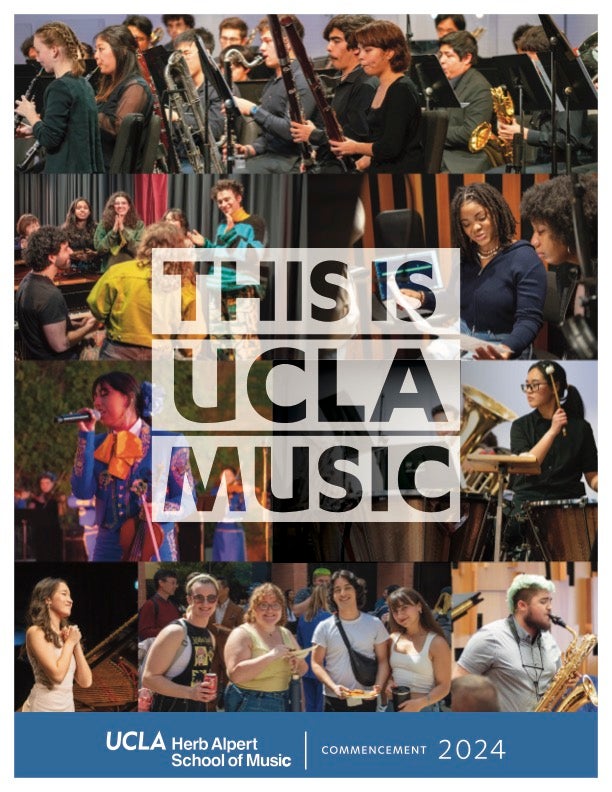 Commencement 2024 - The UCLA Herb Alpert School of Music