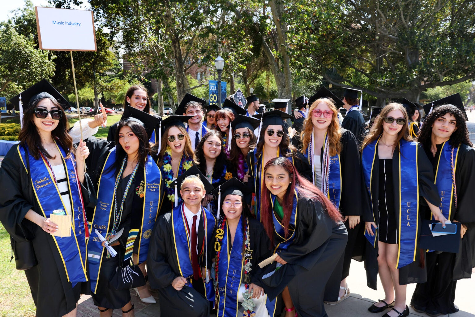 The 2025 Commencement in Photographs, "One by One" - The UCLA Herb ...