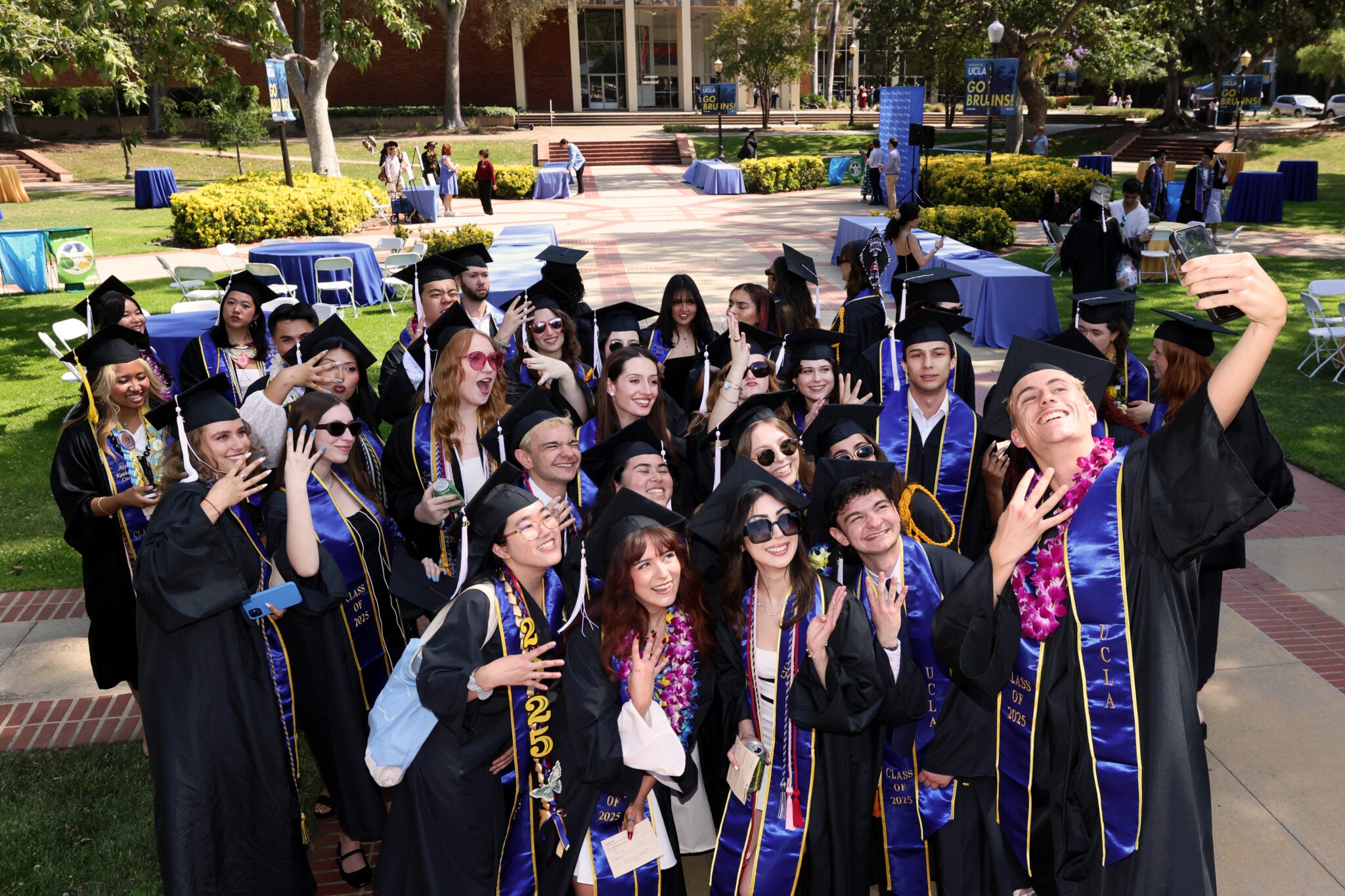 The 2025 Commencement in Photographs, "One by One" - The UCLA Herb ...