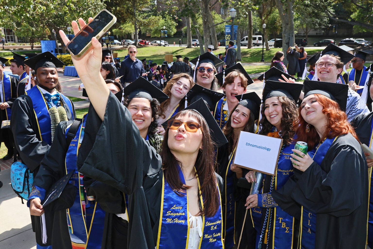 The 2025 Commencement in Photographs, "One by One" - The UCLA Herb ...