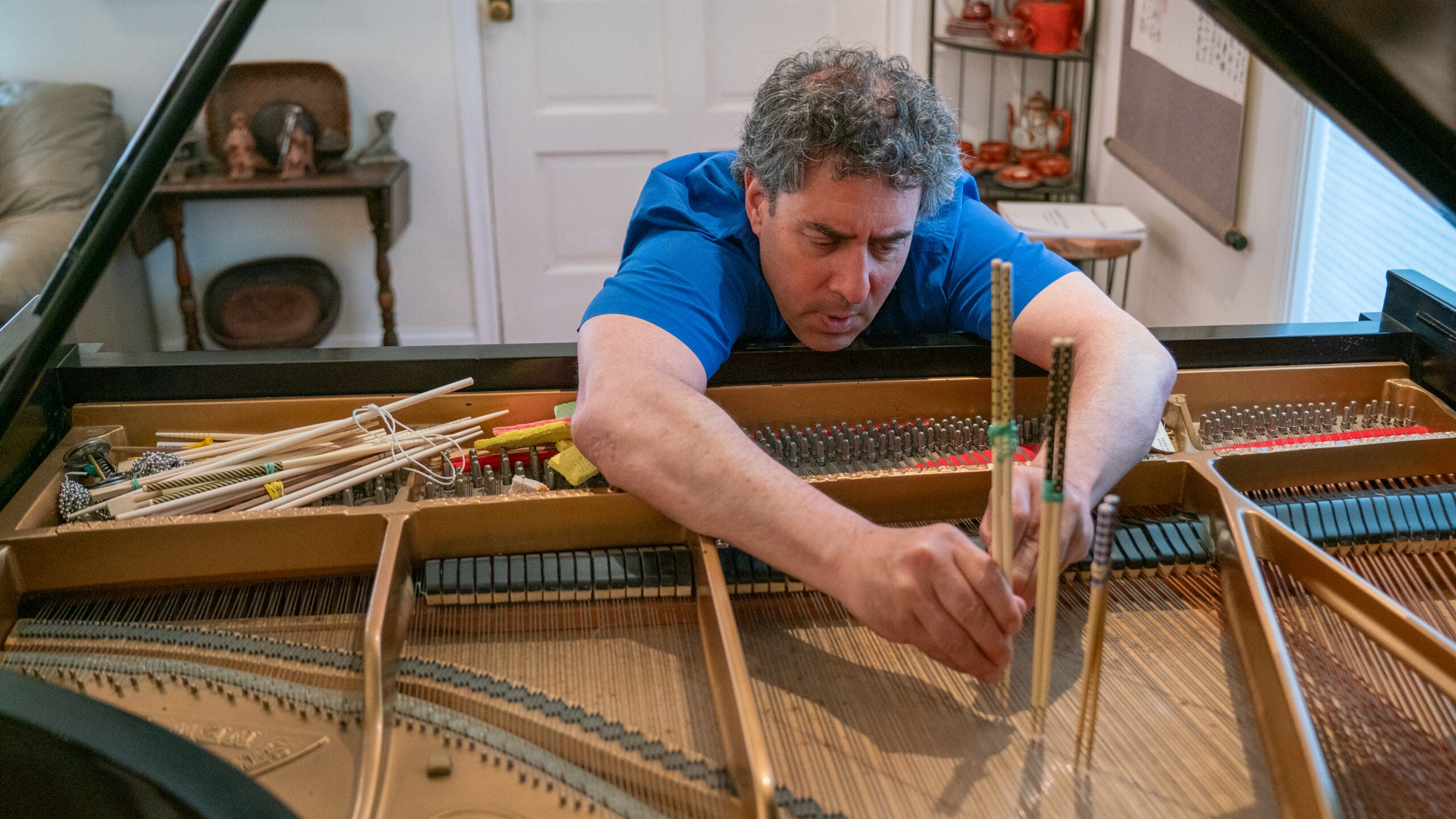 Professor David Lefkowitz Destroys His Piano - The UCLA Herb Alpert ...