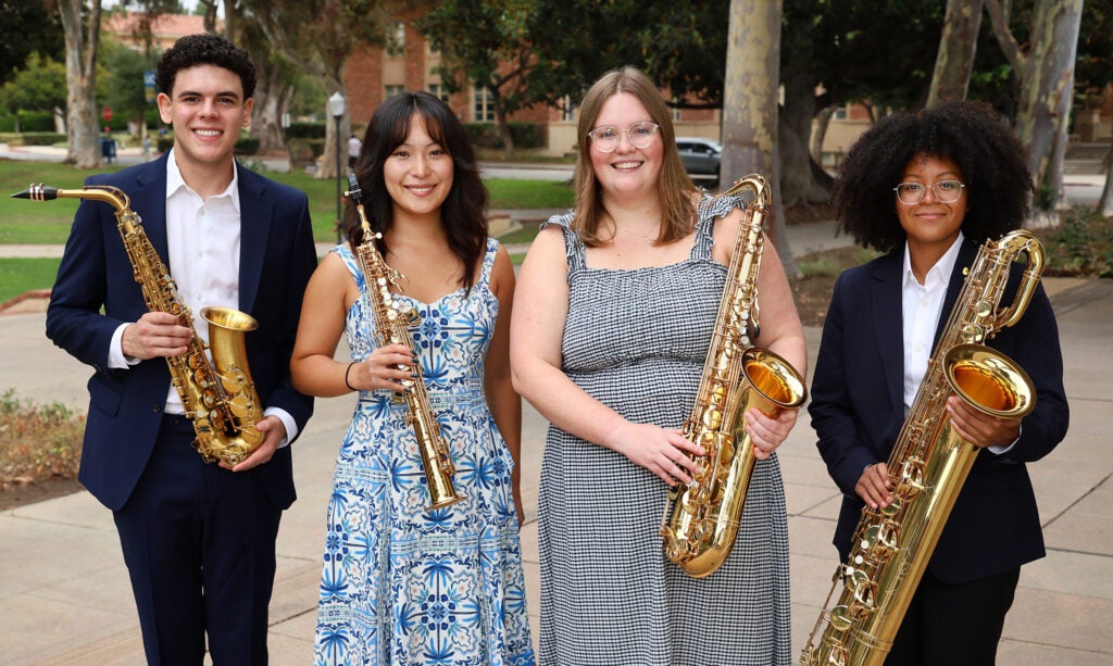 Fall Saxophone Studio Recital - The UCLA Herb Alpert School of Music